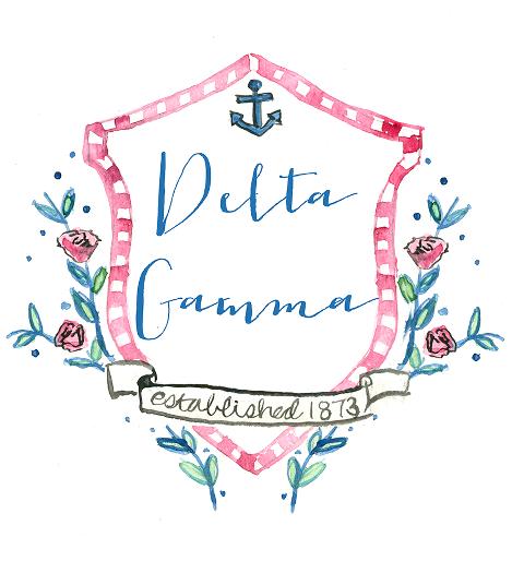 Over The Moon Greek | Delta Gamma ⚓️