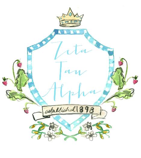 Over The Moon Greek | Zeta Tau Alpha 👑