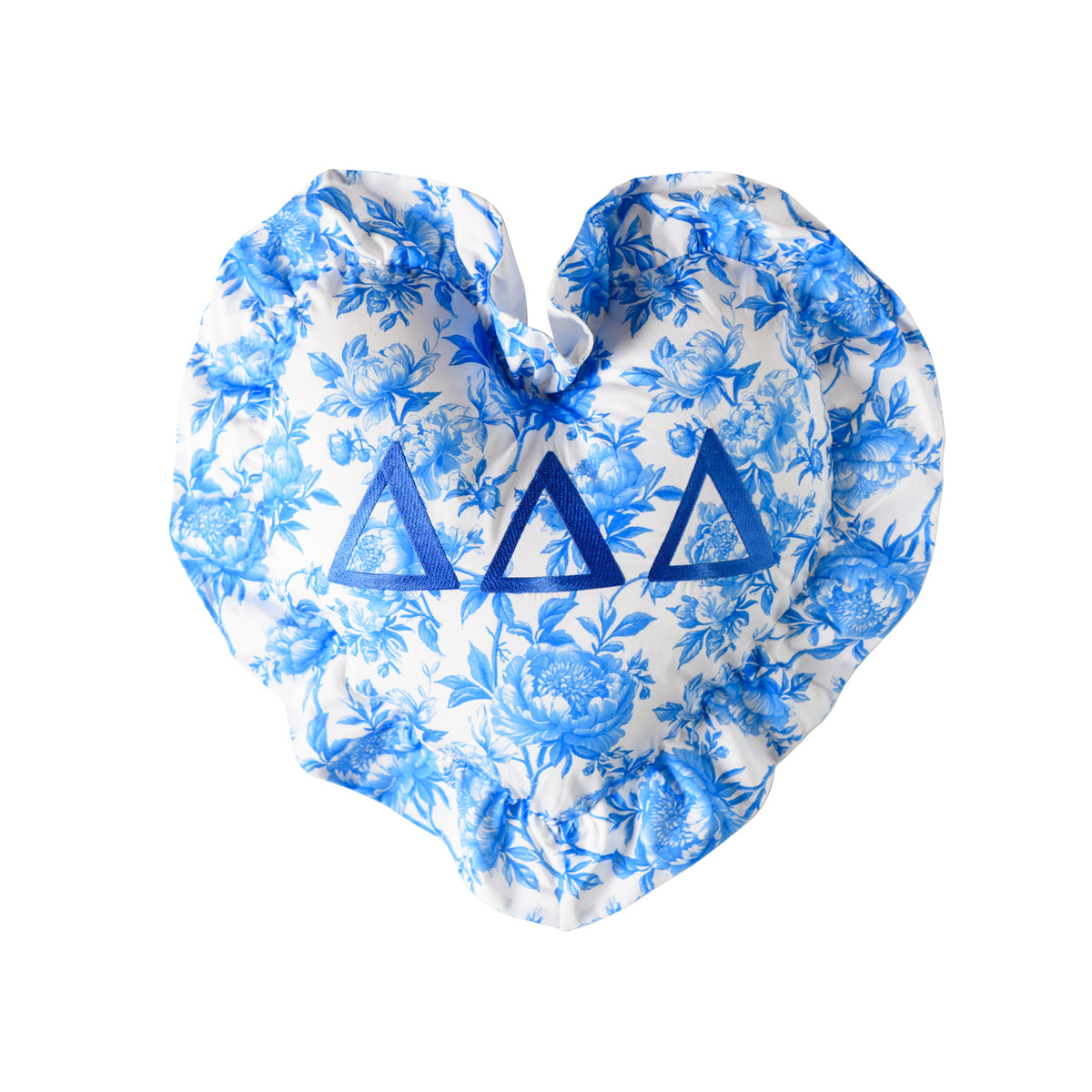 Tri Delta Heart Pillow | Over The Moon Greek