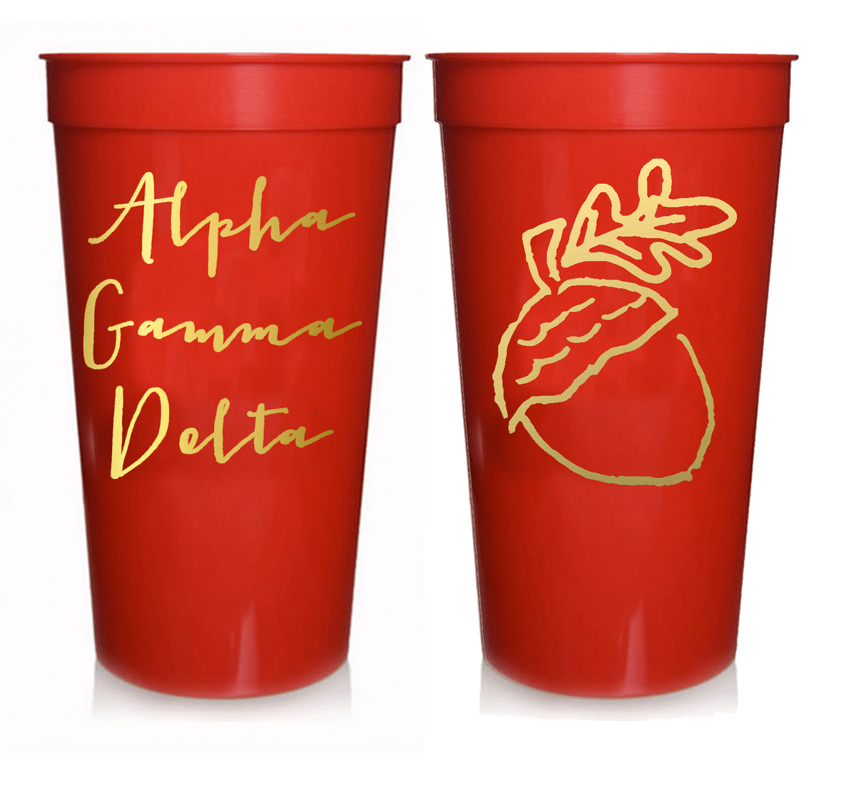 Alpha Gamma Delta Stadium Cup | Over The Moon Greek