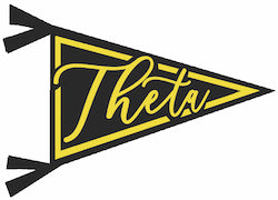 Theta SPIRIT PENNANT Decal – Over The Moon Greek