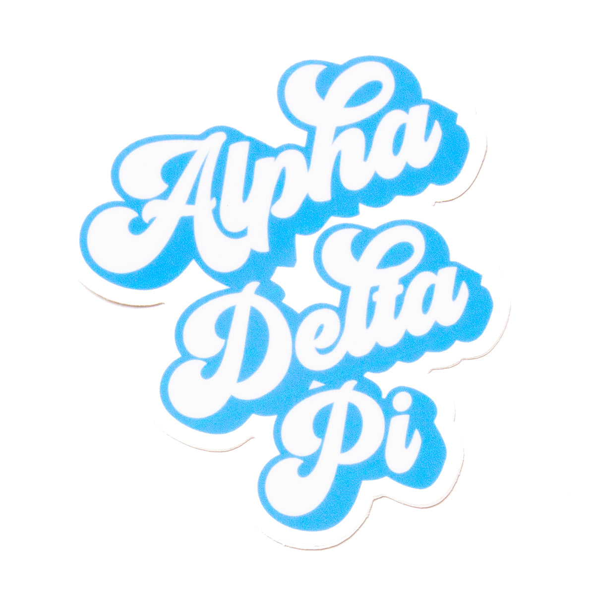 Alpha Delta Pi RETRO Decal – Over The Moon Greek
