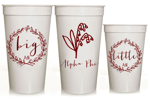 Alpha Phi Little Sis Cup | Over The Moon Greek