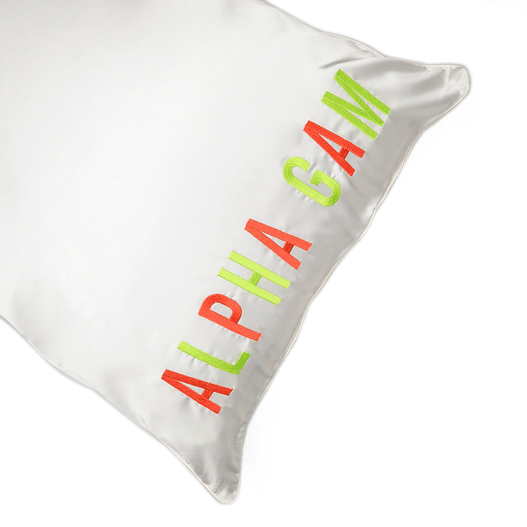 Alpha Gamma Delta Pillowcase | Over The Moon Greek