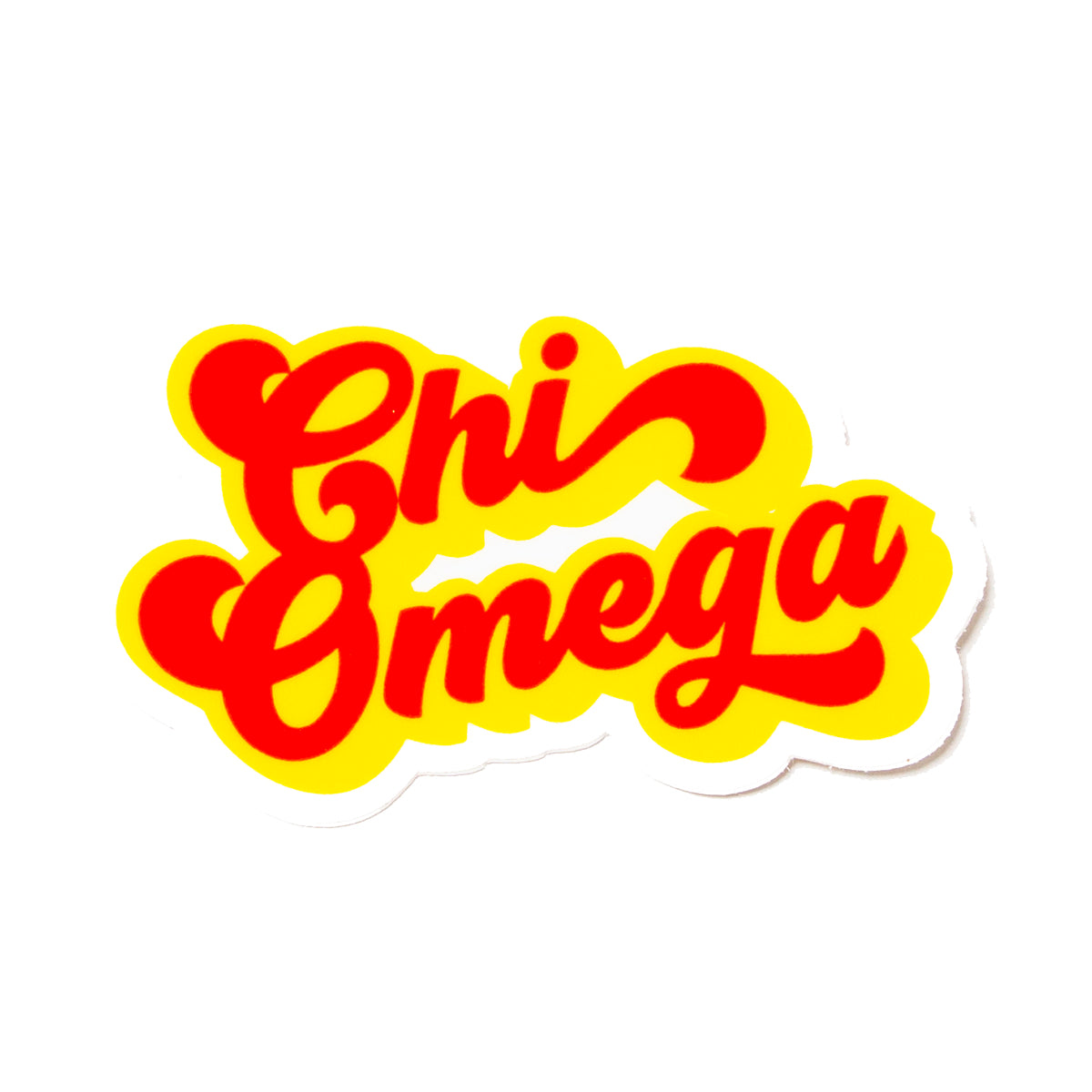 Chi Omega RETRO Decal – Over The Moon Greek