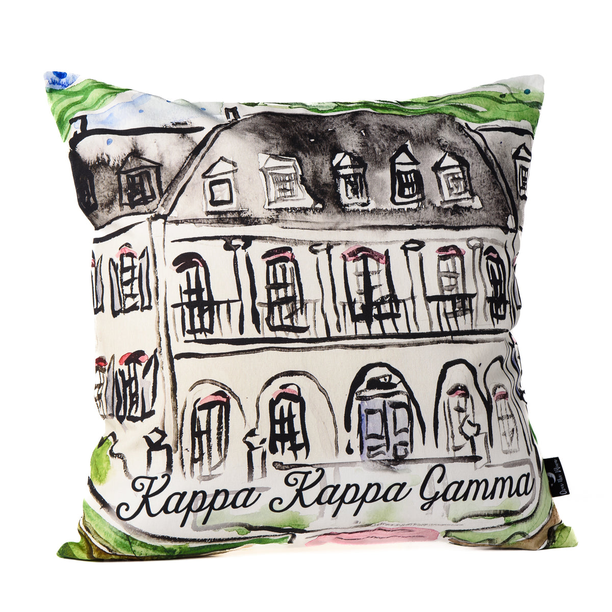 LSU Sorority House Pillow | Over The Moon Greek